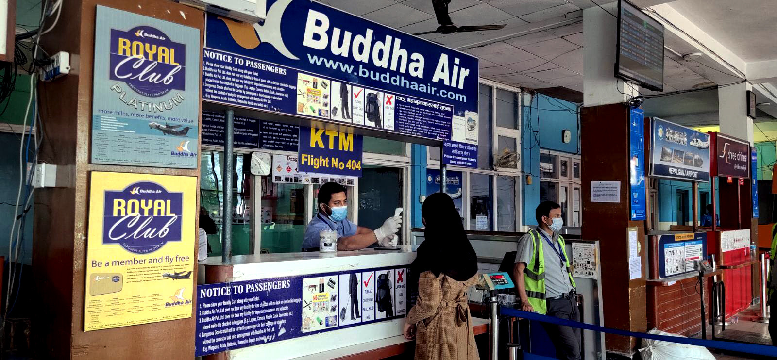 Buddha Air’s Check-In Procedure During COVID-19