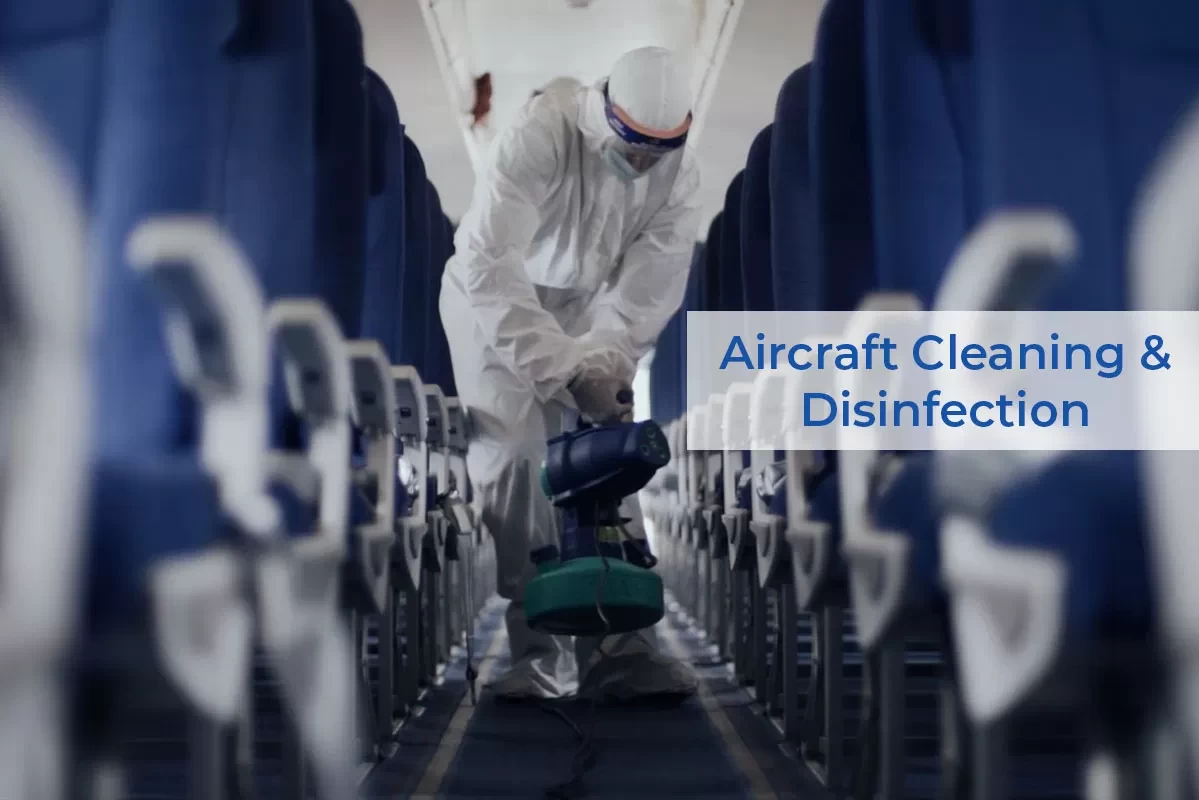 Aircraft Cleaning and Disinfecting during Coronavirus Pandemic